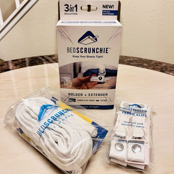 BED SCRUNCHIE | Bedding | Bed Scrunchie Sheet Holder Straps Extender ...